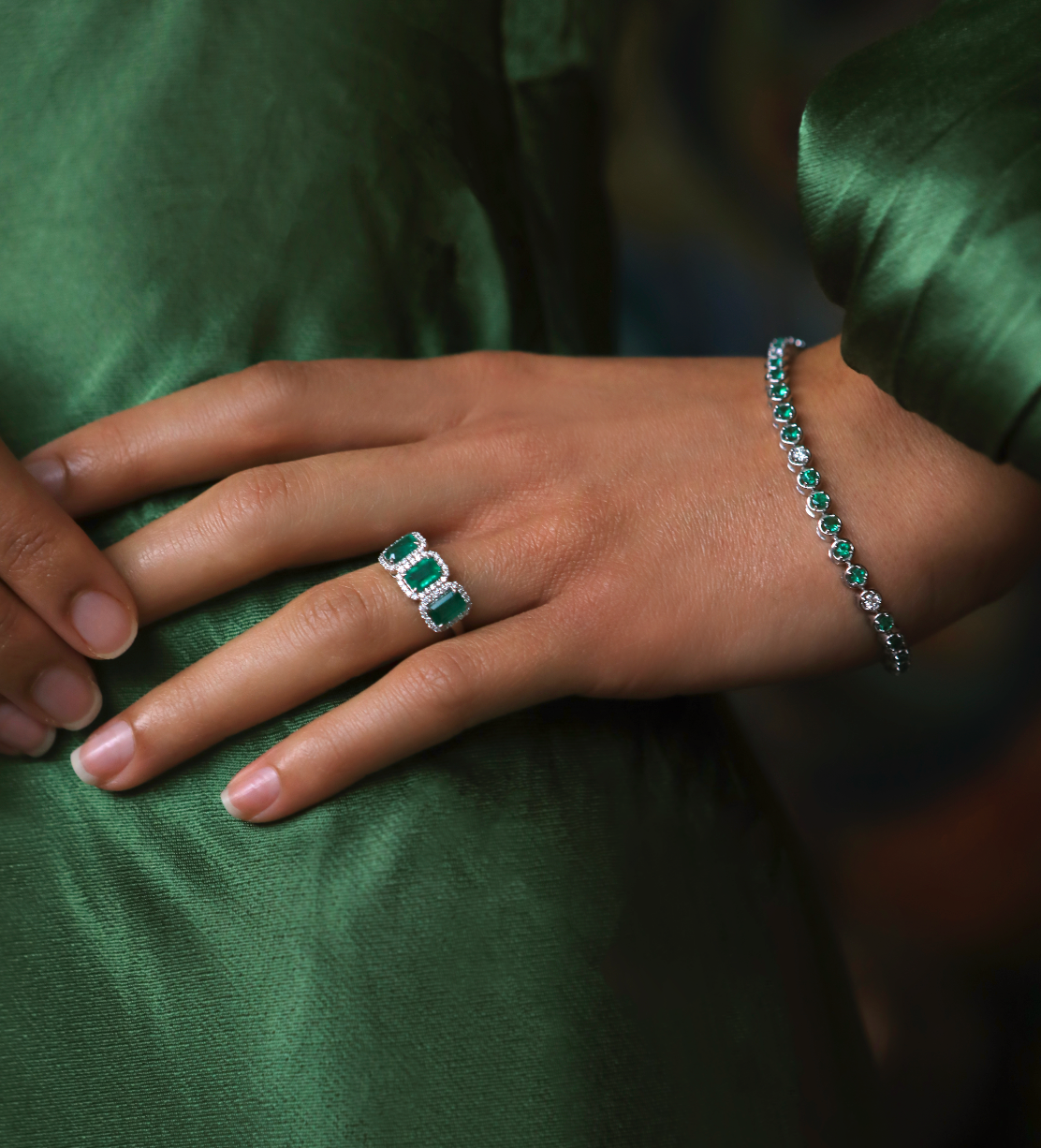 Fenton x Gemfields Emerald Garland