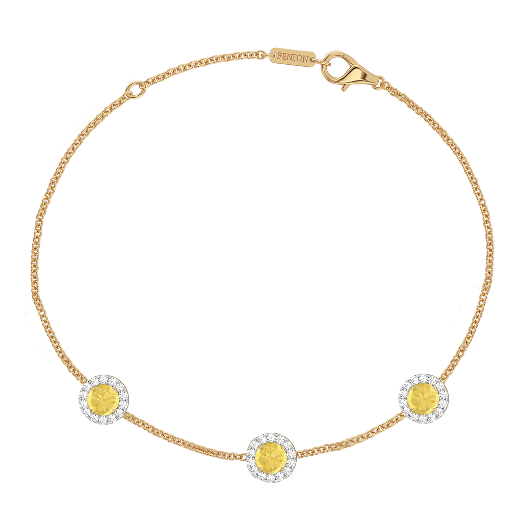 Garland Yellow Sapphire Bracelet – Fenton