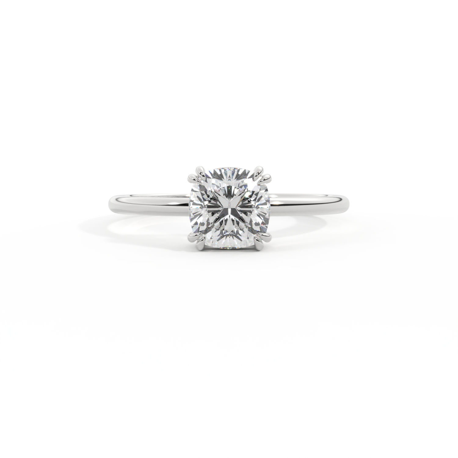 Lab Grown Diamond Solitaire Platinum Ring (IGI LG732571234) – Fenton
