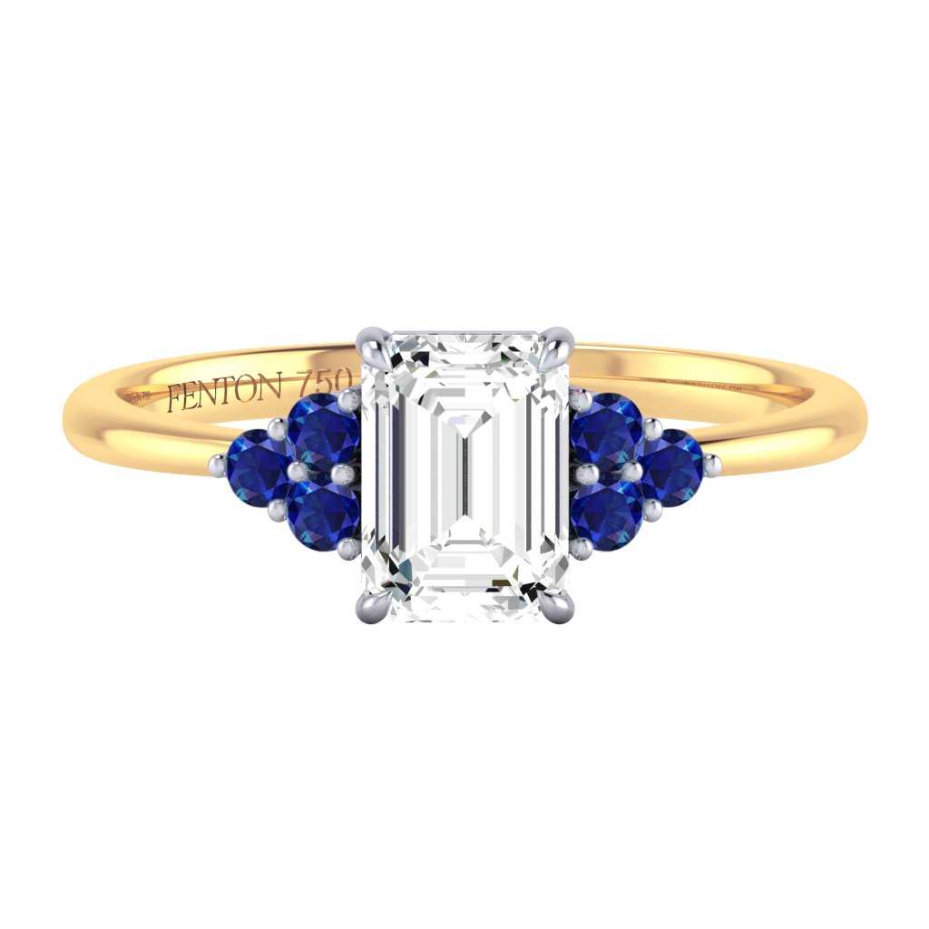Lab Grown Diamond Trefoil 18K Yellow Gold Ring (IGI LG735588909) – Fenton
